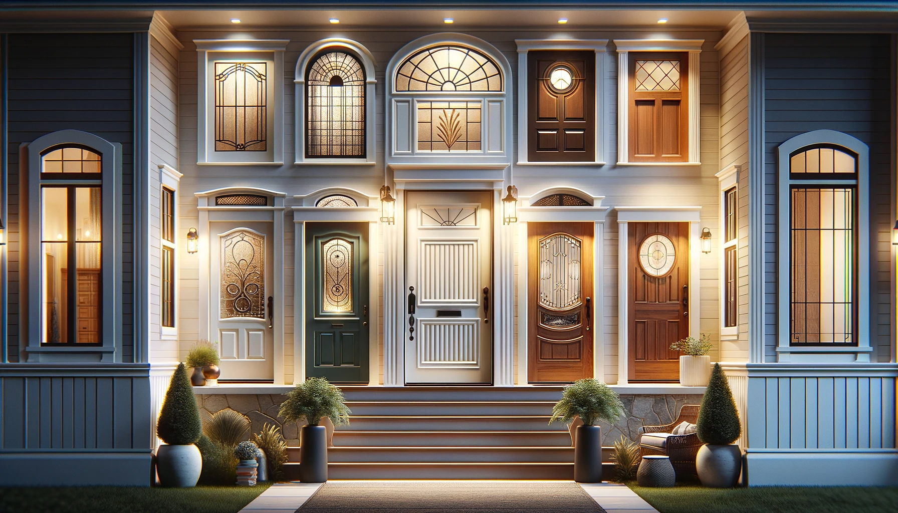Enhance Your Entryway: Chic Door Designs with Windows - FADE Group