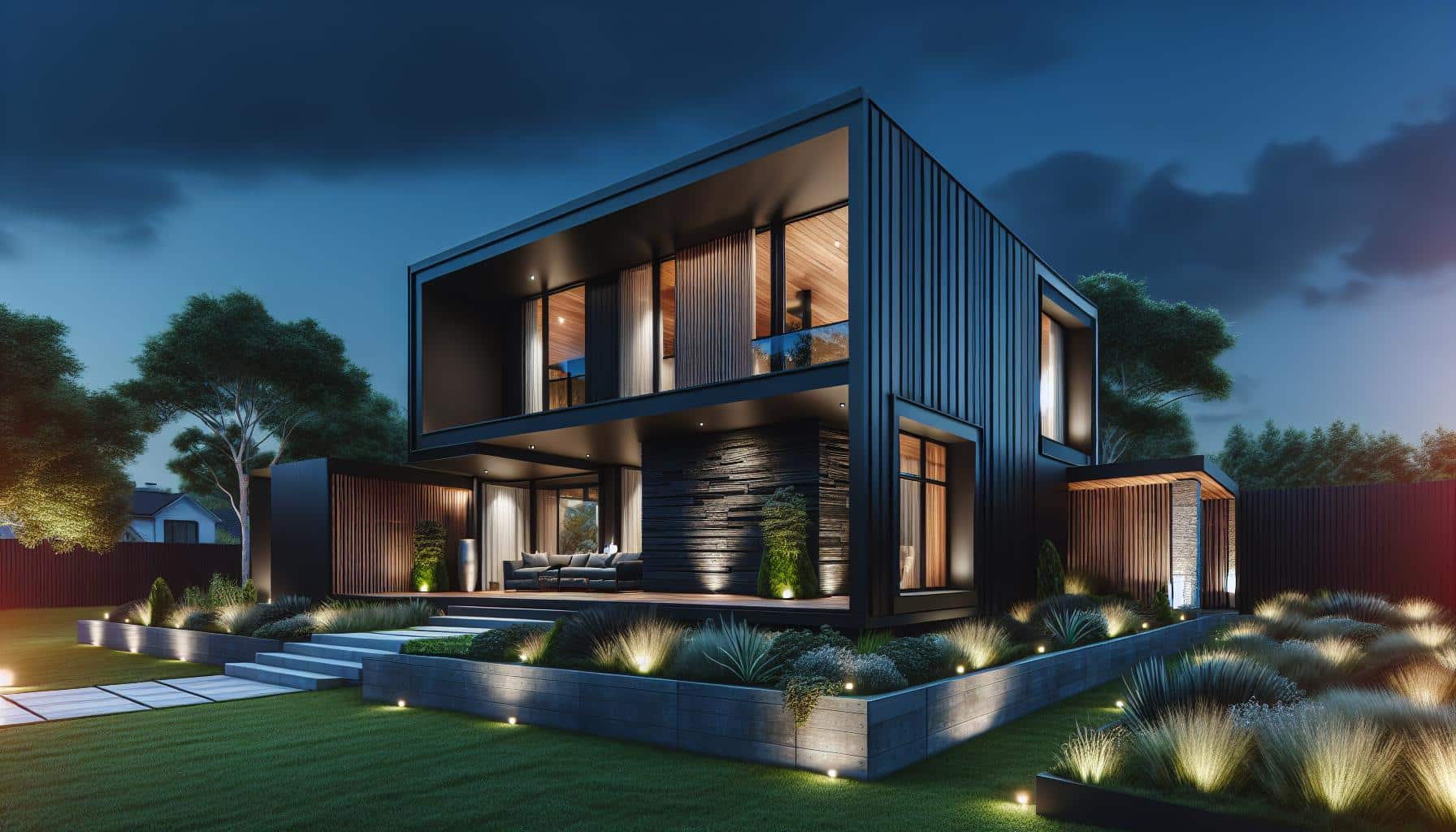 Embrace Boldness: The Rise of Modern Black Houses - FADE Group