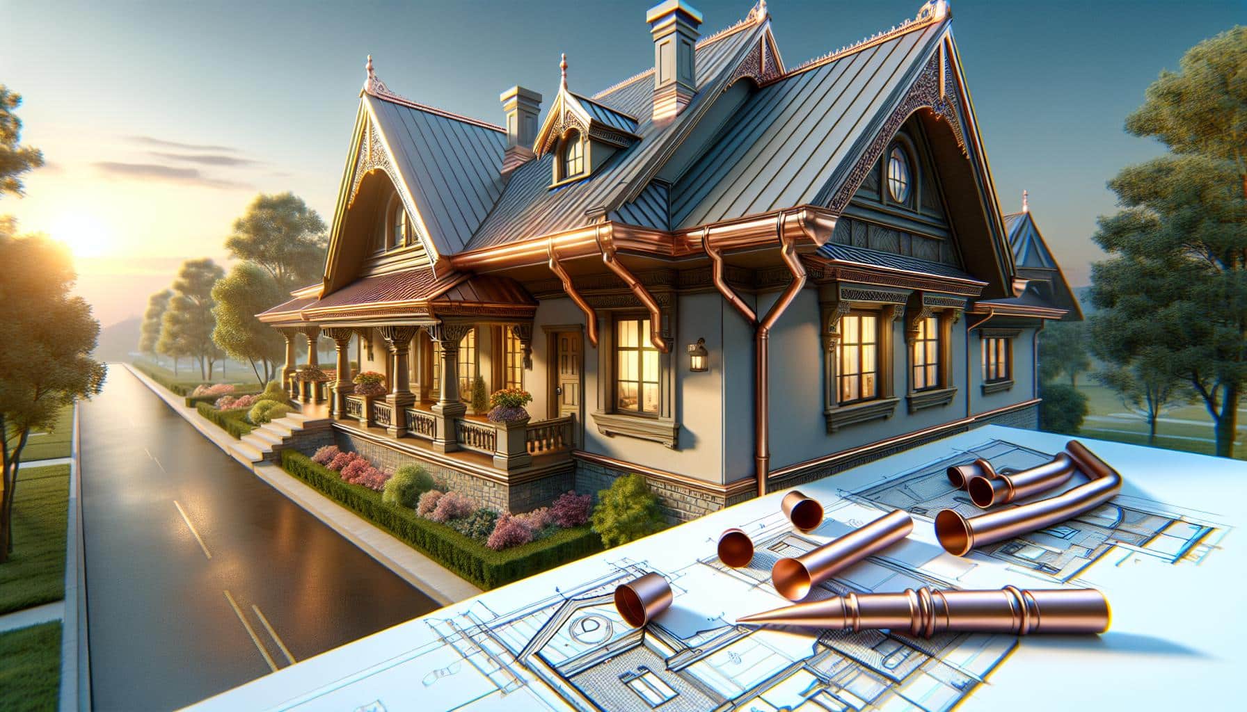 Elevate Your Home with Stylish Faux Copper Gutters - Install Guide ...