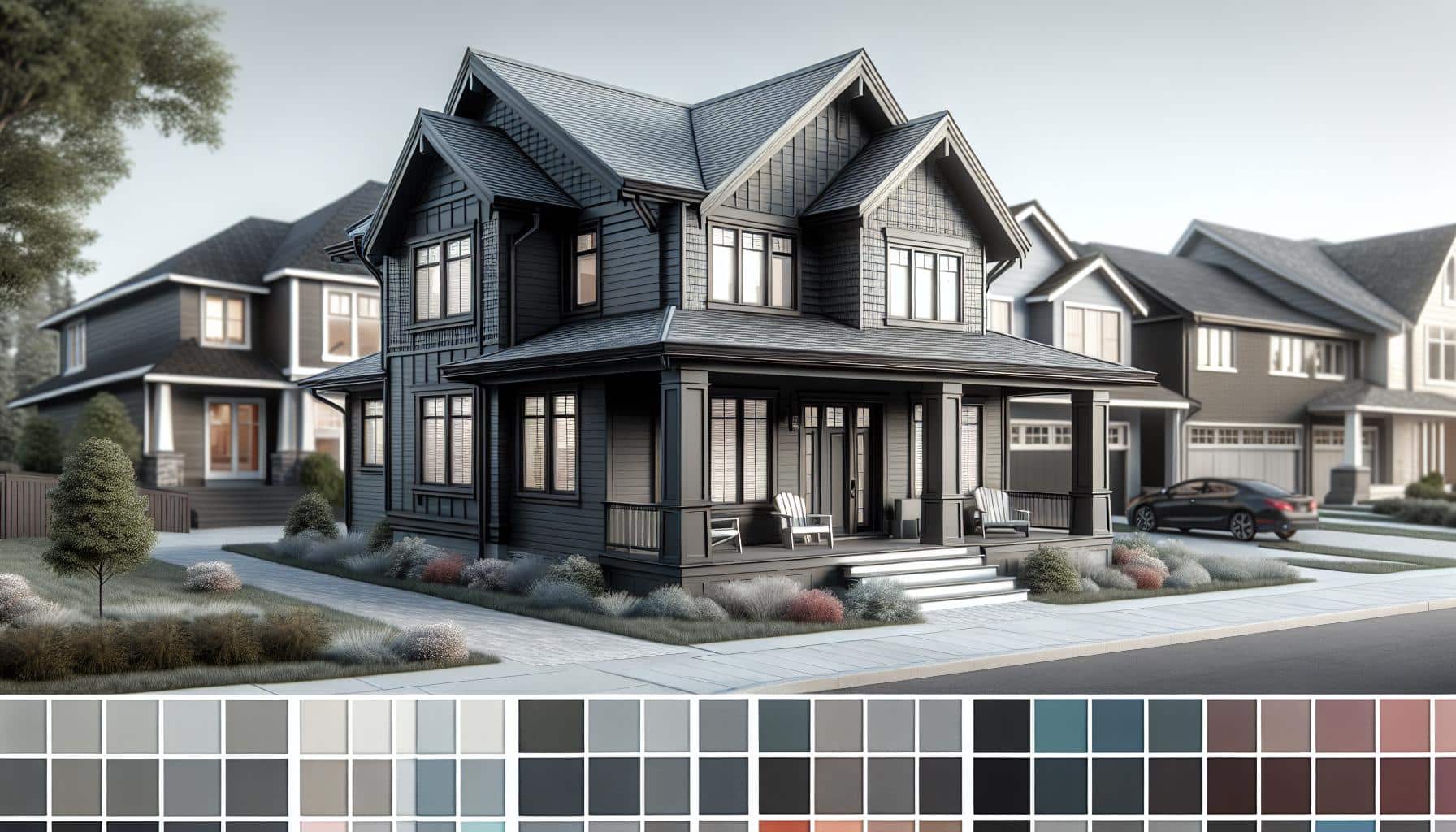 Transform Your Home with Benjamin Moore Graphite Exterior: A Fade Group ...