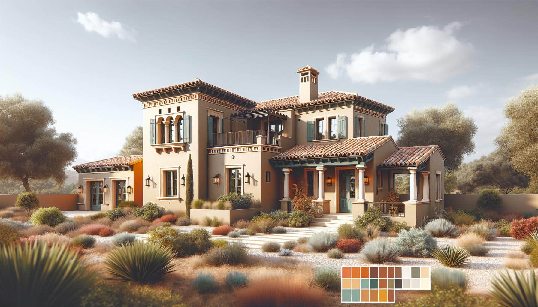 Reimagine Your Home: Choosing Bold Mediterranean Exterior House Colors ...