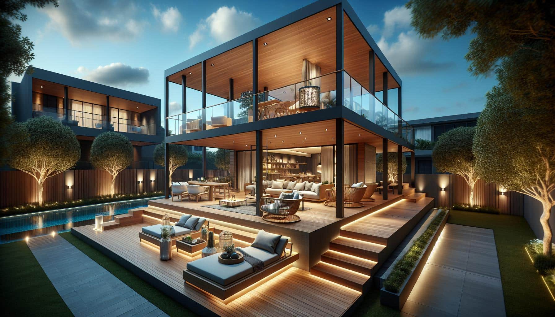 Transform Your Home: Innovative Two-Tier Deck Ideas by The Fade Group ...