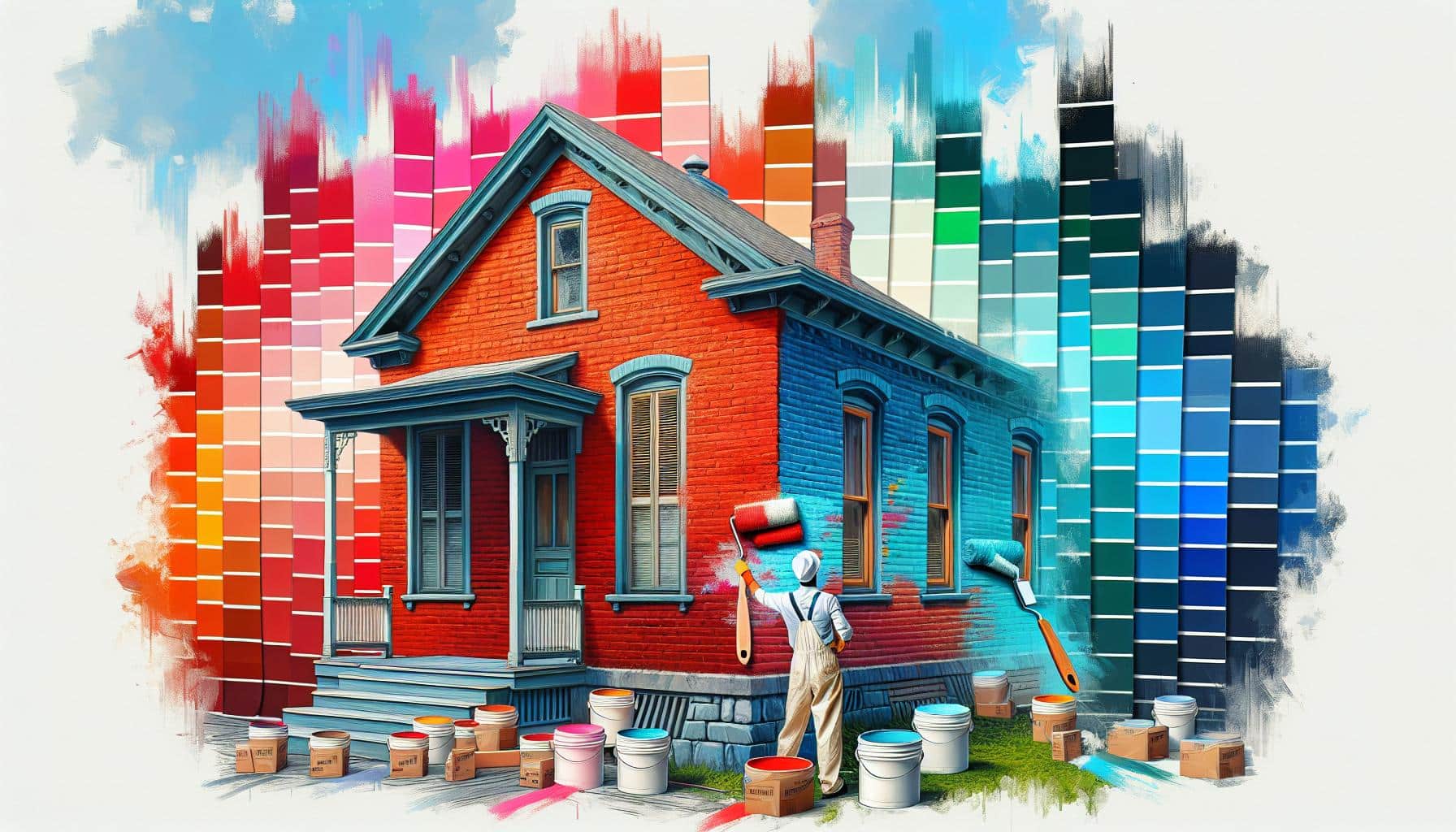 Should You Paint Your Brick House? Boost Value with The Fade Group's ...