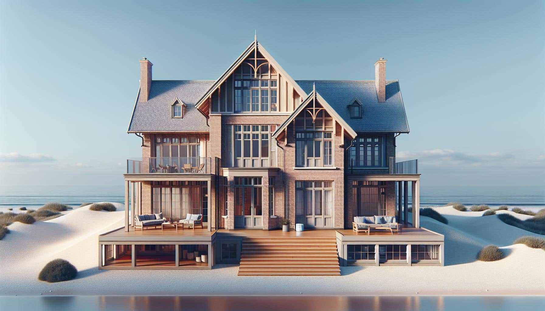 Build Your Dream Brick Beach House with The Fade Group's Expert Design ...