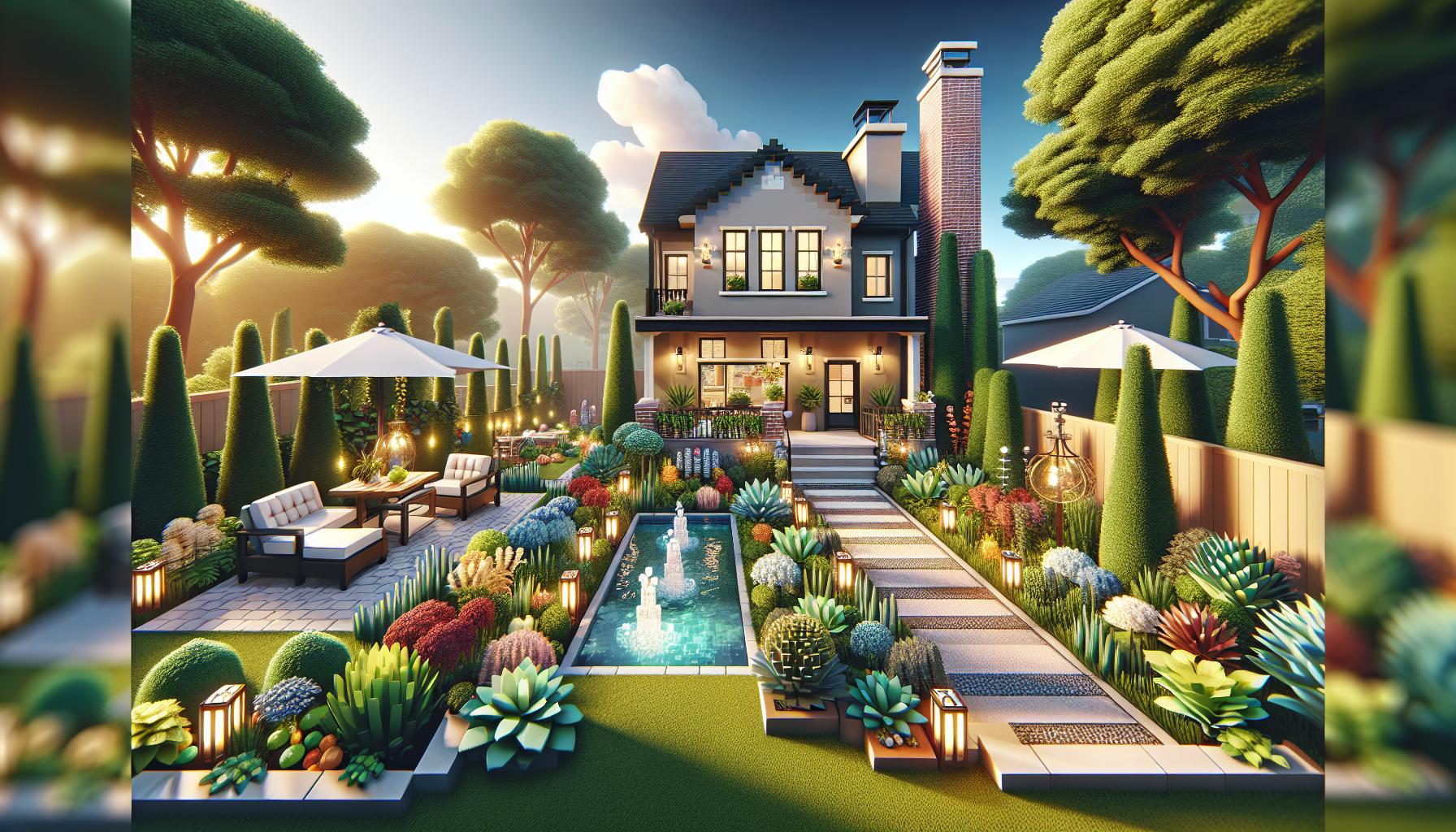 Transform Your Bloxburg Home: Top Aesthetic Front Yard Ideas from The ...