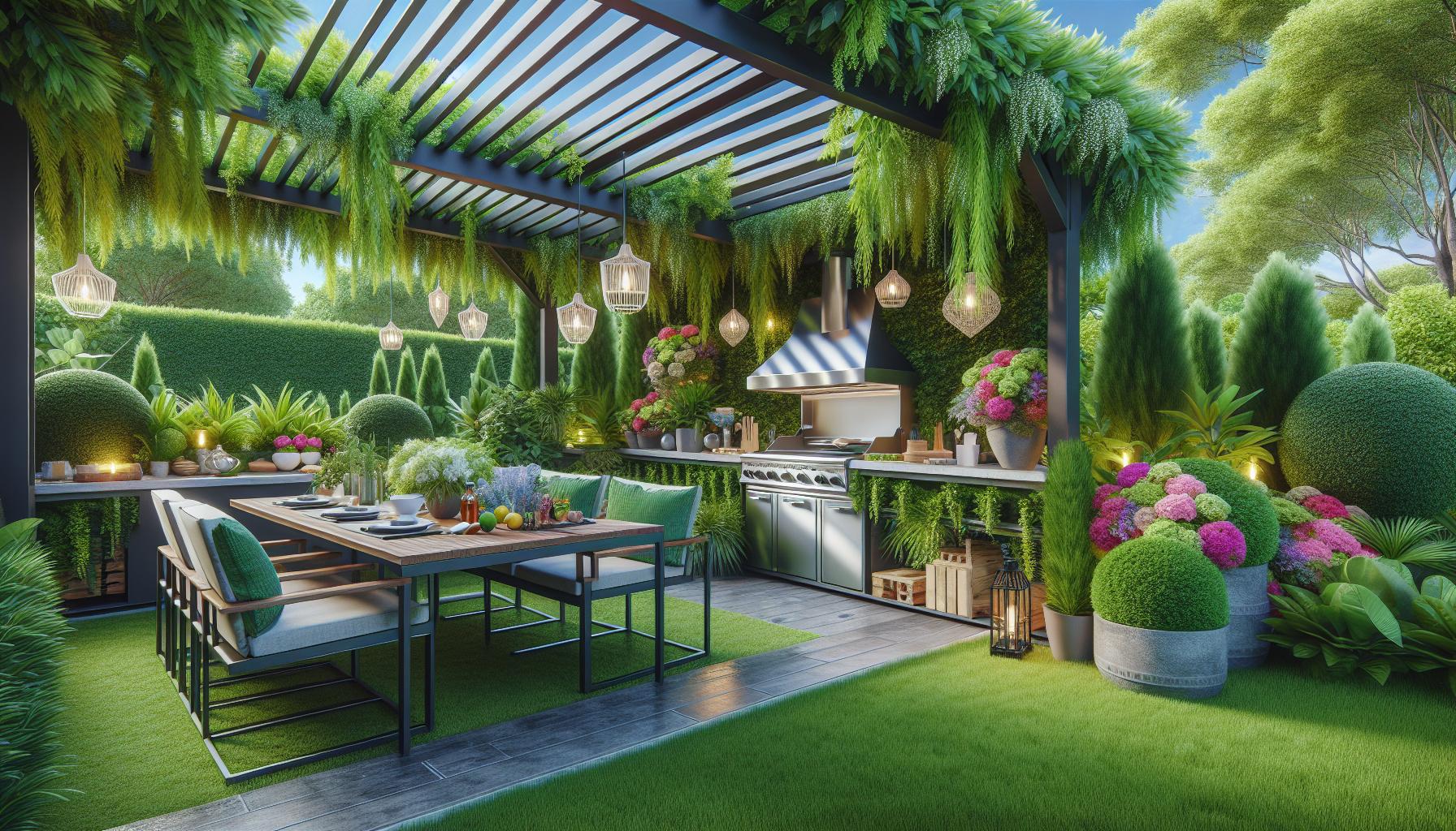 Revamp Your Space: Chic Outdoor Covered Kitchen Ideas by The Fade Group ...