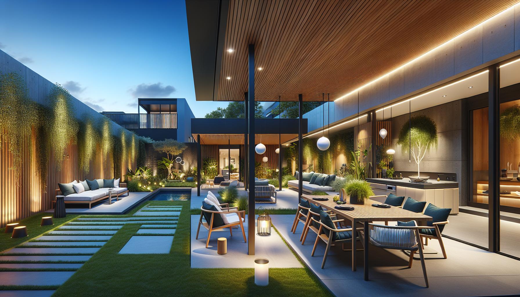 Transform Your Space: Innovative Modern Backyard Ideas with The Fade ...