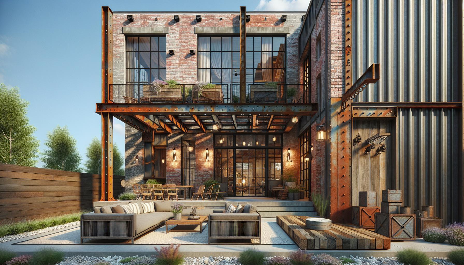 Transform Your Exterior: Embrace Industrial Style Homes with The Fade ...