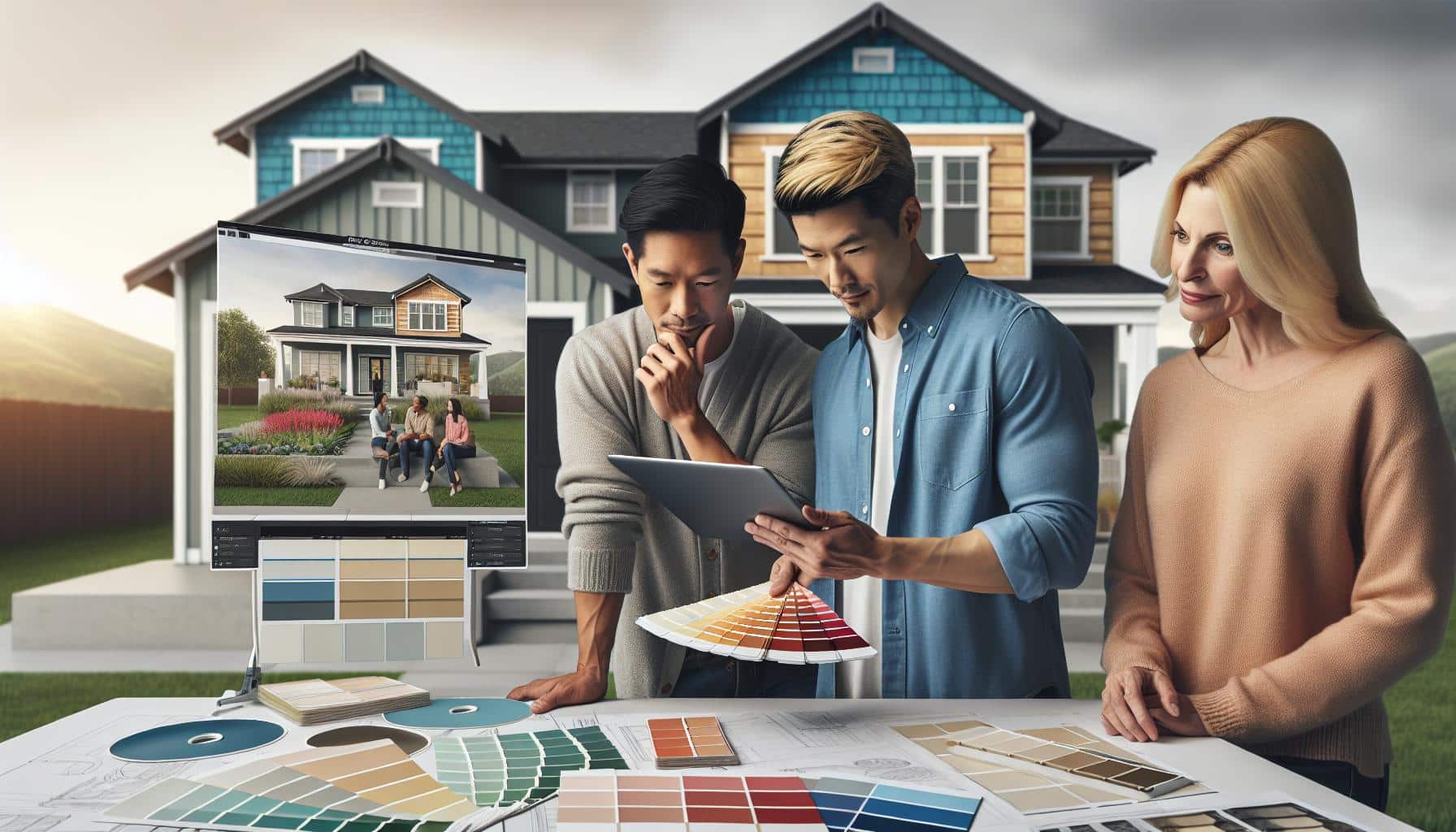 Reimagine Painted Houses: Unveil Your Dream Home with The Fade Group ...