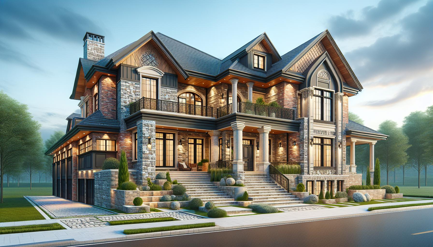 Enhance Your Home: Master Brick with Stone Accents with The Fade Group ...