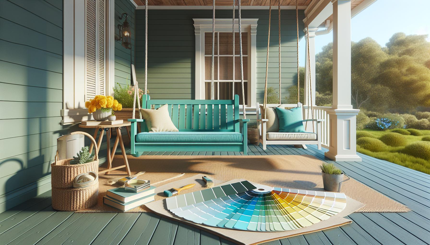 Revamp Your Porch: Top Swing Paint Colors by The Fade Group - FADE Group