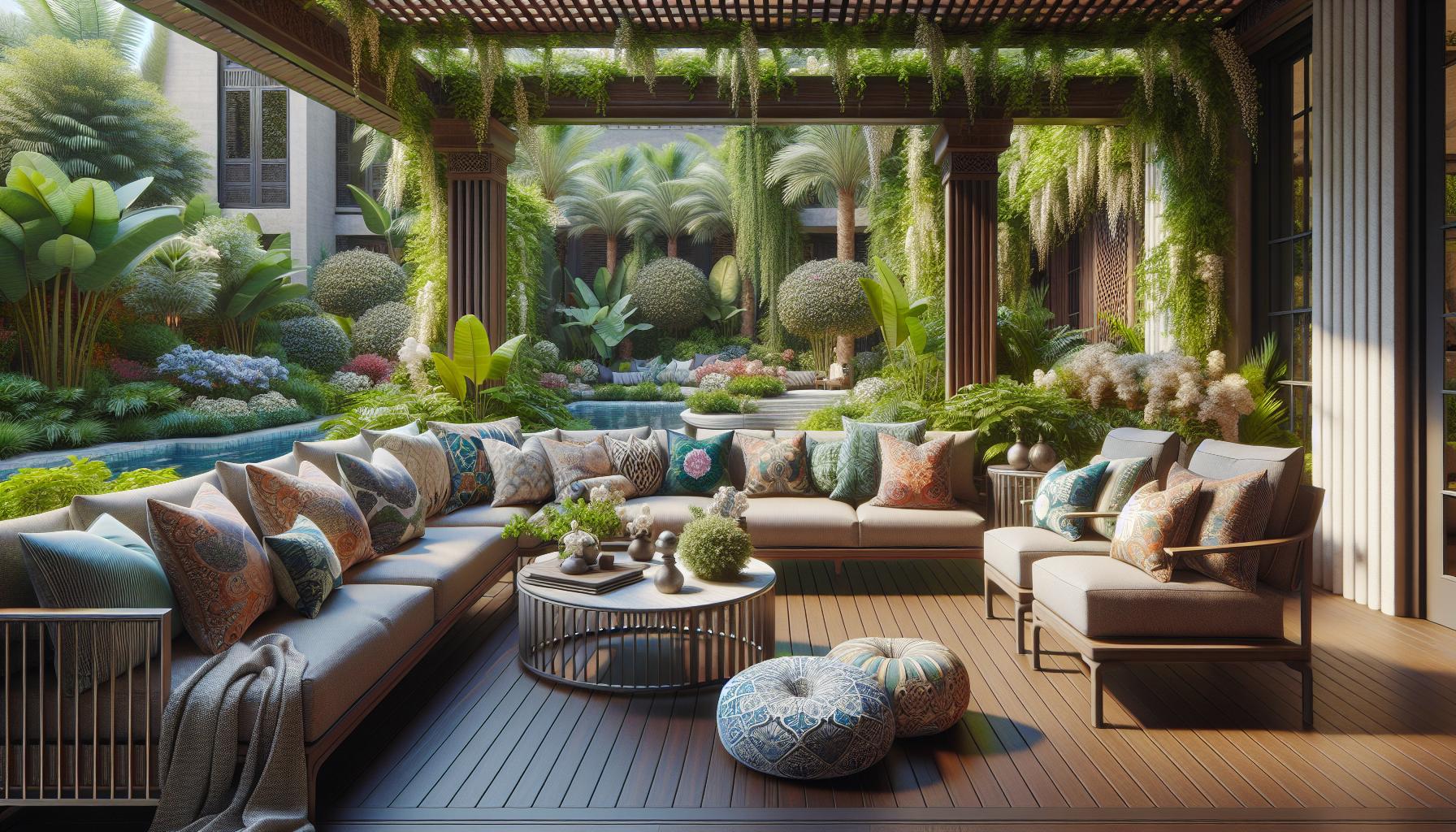 Elevate Your Outdoor Oasis: The Magic of Designer Pillows - FADE Group