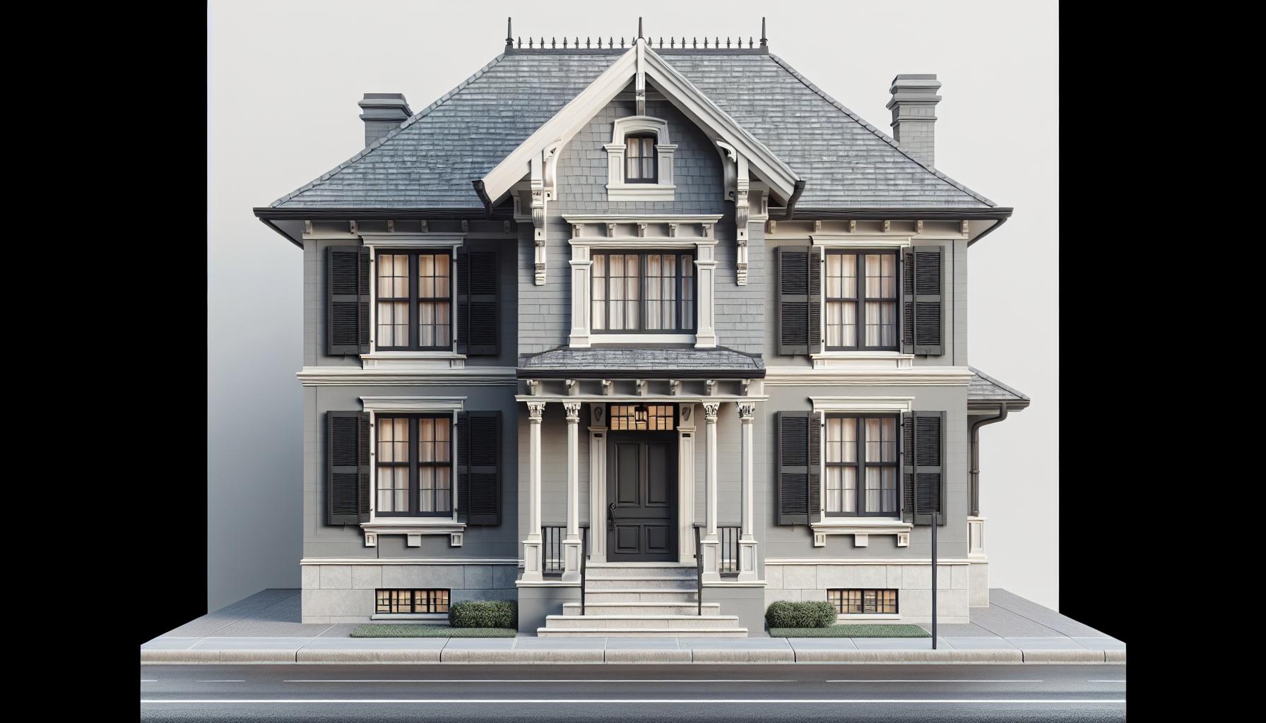 Revamp Your Home: Elevate a Gray House with Black Shutters by The Fade ...